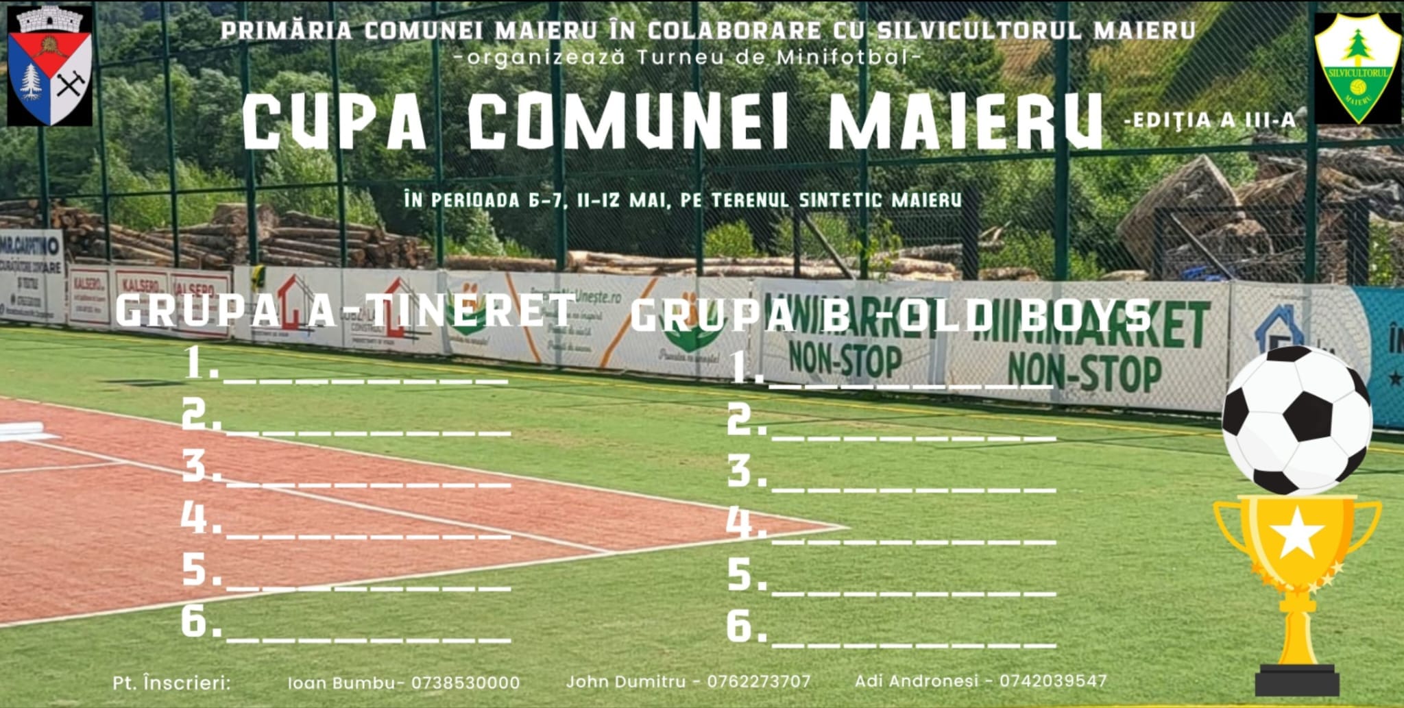 Primăria Comunei Maieru în colaborare cu CS Silvicultorul Maieru va ...